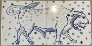 Creatures and fish - Handmade tiles for your kitchen and bathroom