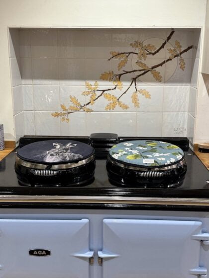 Handmade Kitchen Tiles - Some handmade tiles designed and made for kitchens